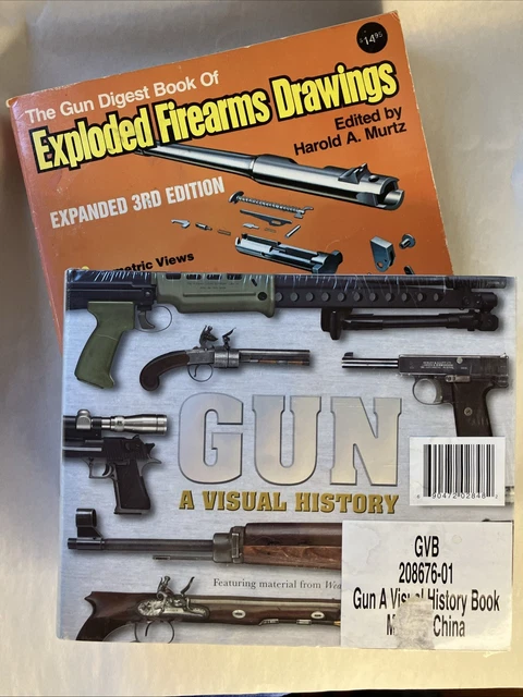 GUN BOOKS, GUN A Visual History, Exploded Firearms Drawings £13.69 ...