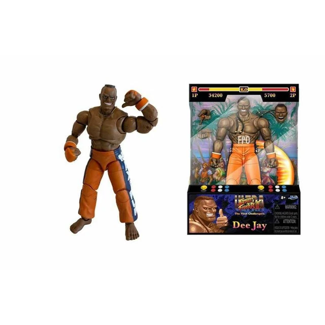 FIGURINE D’ACTION STREET Fighter Ii Dee Jay 15 cm EUR 52,00 - PicClick FR