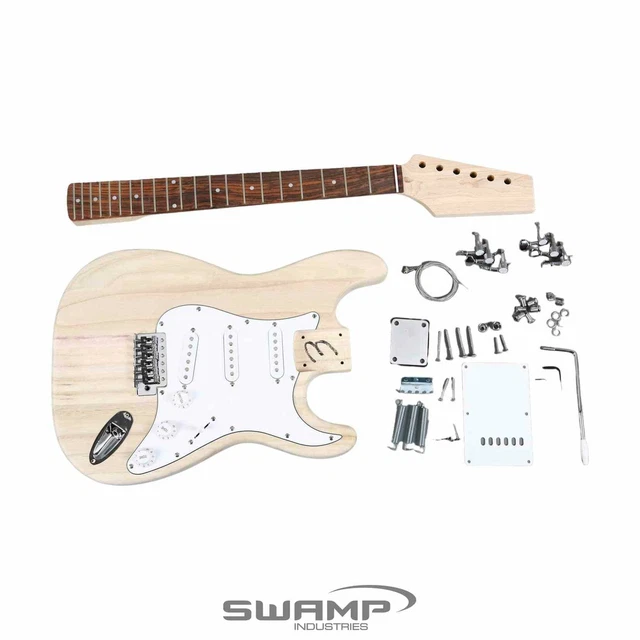 SWAMP DIY BUILD Your Own Electric Guitar Kit Stratocaster Style ...