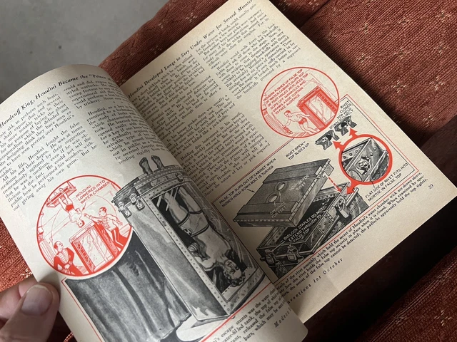 ORIGINAL MODERN MECHANICS And Inventions 1929 Houdini Issue £45.00 ...