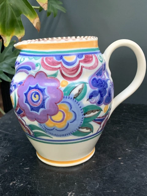VINTAGE POOLE POTTERY Jug, PB Bluebird, ? Ruth Paveley £18.00 - PicClick UK