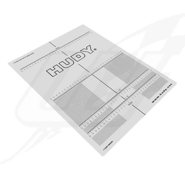 [FR] PLASTIC STICKER for Setup-Plate (1:8 and 1:10) HUDY - HUD108210 ...