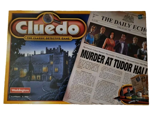 CLUEDO BOARD GAME, classic Game £10.08 - PicClick UK