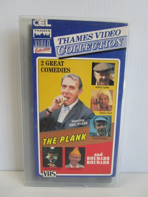 THE PLANK, RHUBARB, Comedy, VHS Tape, Vintage Video, Movie Thames Video ...