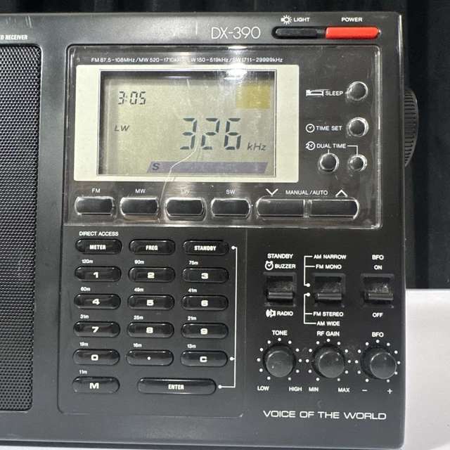 REALISTIC DX-390 AM/FM/SSB Shortwave World Band Radio No Adapter $111. ...