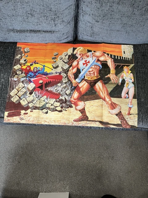 MASTERS OF THE Universe Poster Magazine - He-Man £49.99 - PicClick UK