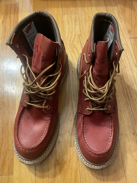 RED WING IRISH Setter 8864 Moc Toe Gore-Tex Leather Boots Oro Russet Sz ...