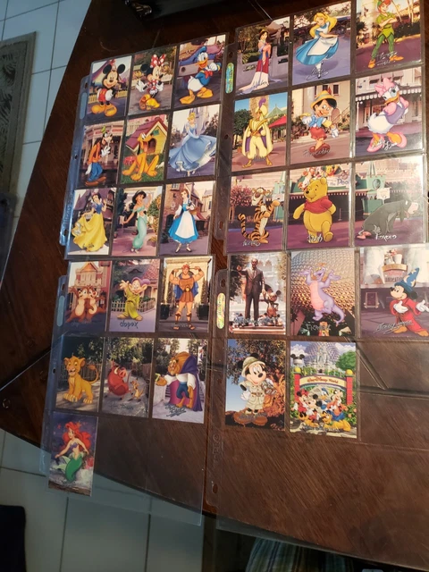 WALT DISNEY WORLD Signature Series Trading Cards Lot Of 30 Cards No ...