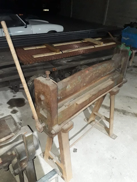 VINTAGE &EDWARDS& SHEET Metal Folder £250.00 - PicClick UK