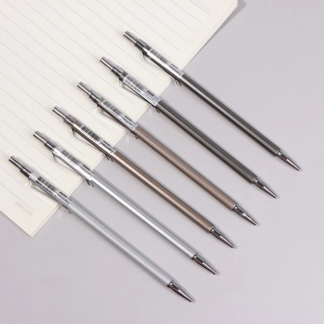 3PCS/SET MECHANICAL PENCIL 0.5/0.7mm drawing propelling pencil office ...