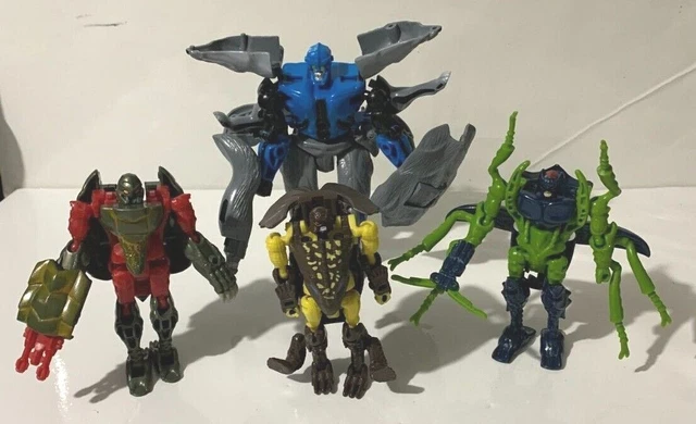 TRANSFORMERS BEAST WARS Lot Wolfang Iguanus Snapper Insecticon All ...
