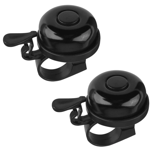 2 PCS ALUMINUM Alloy Bike Bell Loud Warning Bell for Mountain Bike £7.78 - PicClick UK