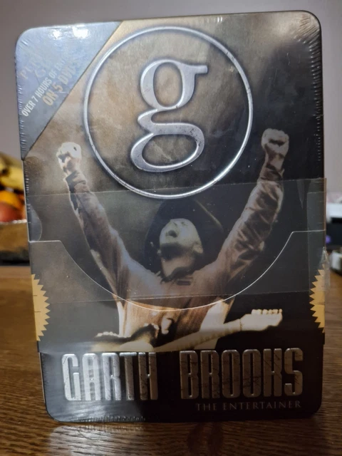 GARTH BROOKS THE Entertainer 5-DVD Set Metal Box £31.90 - PicClick UK