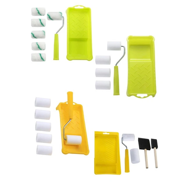 HIGH DENSITY FOAM Roller Set Professional Tool for Detail For Painting ...