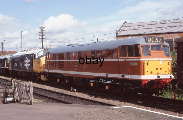 35MM RAILWAY SLIDE- BR Diesel Loco Class 31. D5830 @ Loughborough £2.99 ...