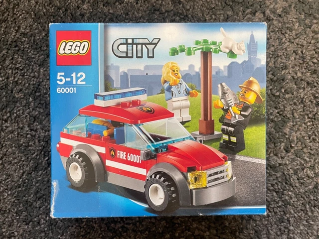 LEGO CITY: FIRE Chief Car (60001) Used 100% Complete £3.50 - PicClick UK