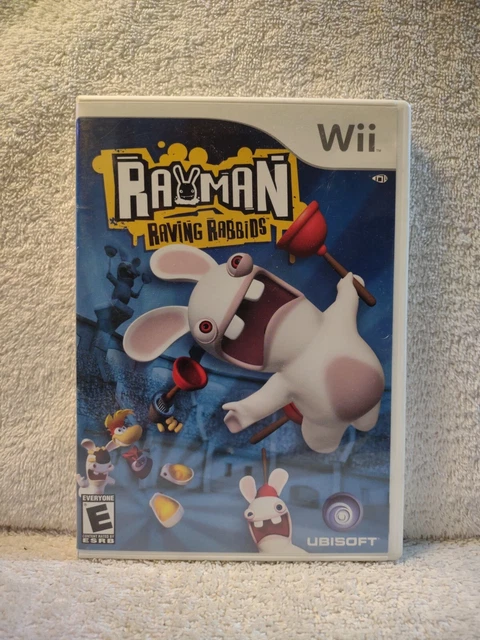 RAYMAN RAVING RABBIDS - (Wii, 2006) *CIB* Good Condition* FREE SHIPPING ...
