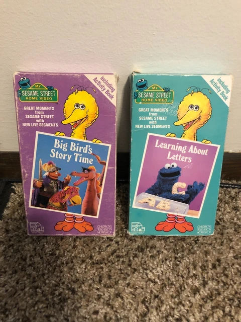 SESAME STREET LEARNING About Letters VHS EUR 27,05 - PicClick FR