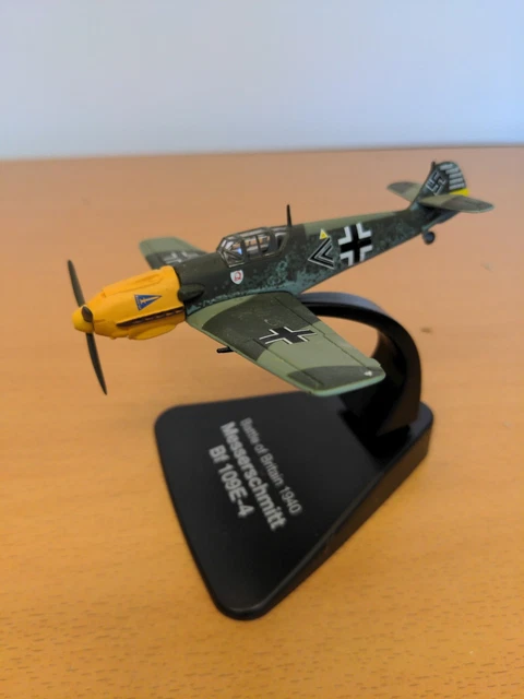 MESSERSCHMITT BF 109E-4 Battle Of Britain 1940 Atlas Editions 1/72 Scale £10.00 - PicClick UK