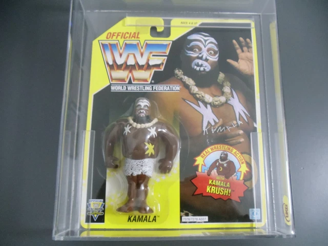 WWF HASBRO KAMALA Ukg Graded (Wwe Mattel, Aew, Wcw) £479.99 - PicClick UK