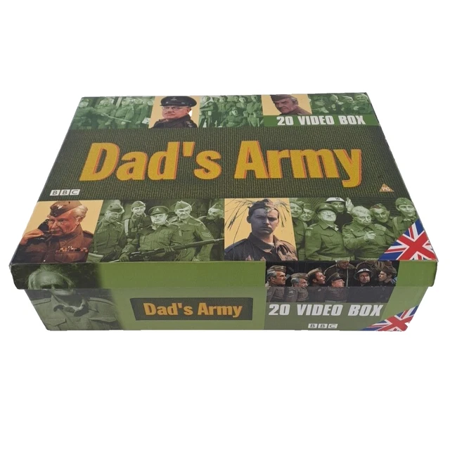 DAD'S ARMY BOX Set of 20 VHS Video Tapes ~ Used £14.99 - PicClick UK