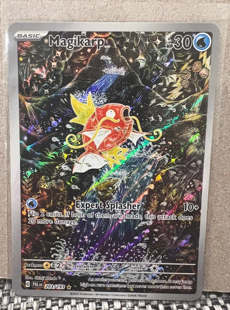 POKÉMON TCG MAGIKARP Scarlet & Violet - Paldea Evolved 203/193 Holo Illustration EUR 36,60 ...