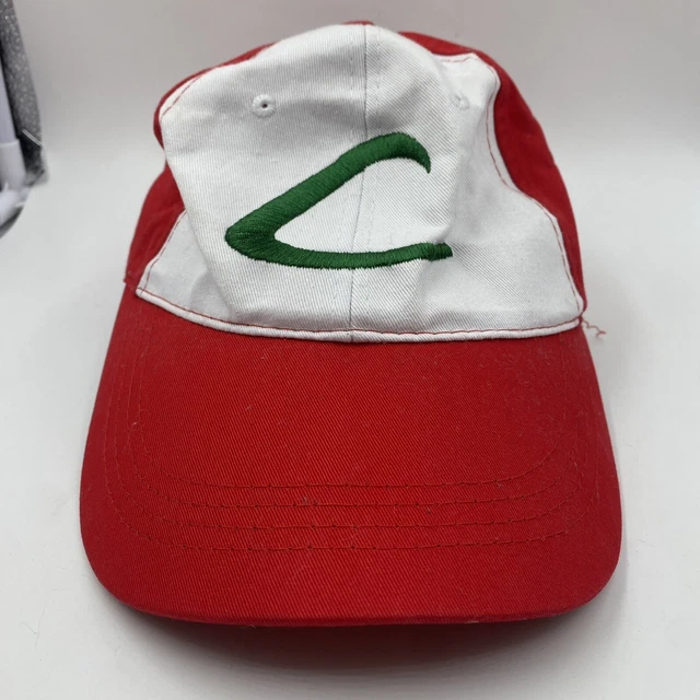 POKEMON TRAINER CATCHER Ash Ketchum Logo Baseball Strapback Cap Hat ...