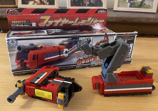 SUPER SENTAI TOQGER Fire Ressha zord boxed complete £30.00 - PicClick UK