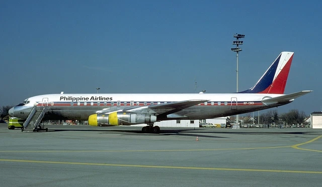 1:400 RP-C801 DOUGLAS DC-8-53 Philippines Philippine Airlines Retro ...