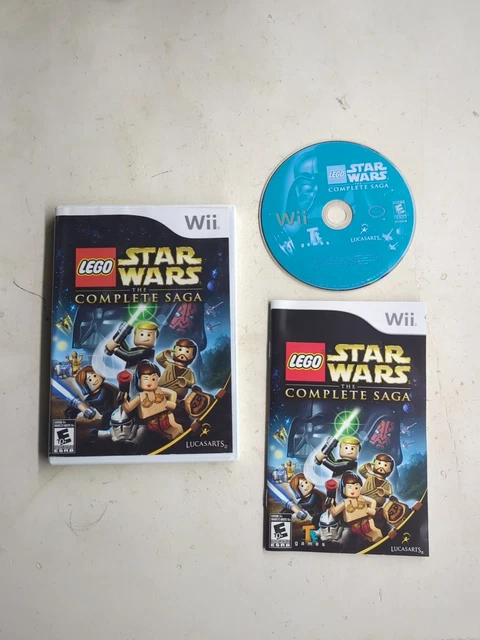 LEGO STAR WARS: The Complete Saga (Nintendo Wii, 2007) - Complete - CIB ...