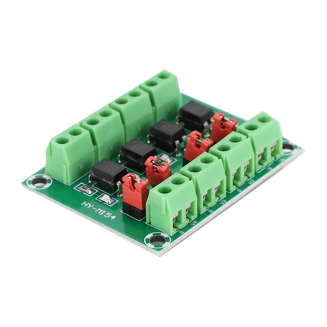817 4 CHANNEL Optocoupler Isolated Board Voltage Converter Adapter ...