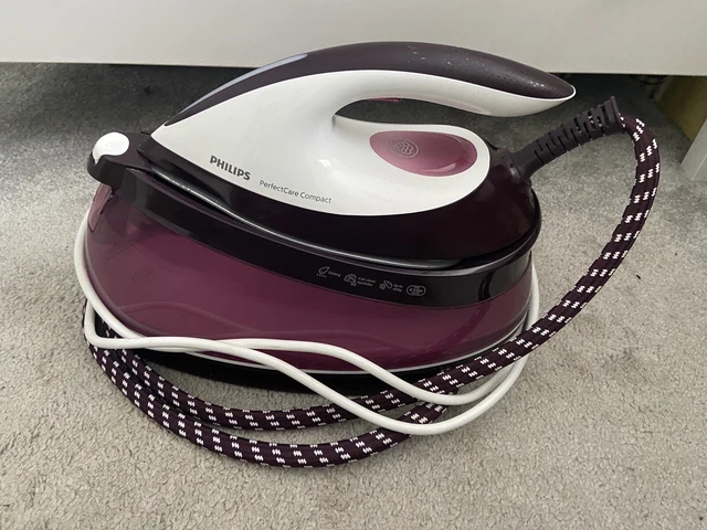 PHILIPS PERFECTCARE COMPACT Steam Generator Iron with 400g steam Boost ...