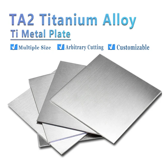 TA2 TITANIUM SHEET Plate Grade 2 100x100/150x150mm Thick 0.8~15mm Ti ...