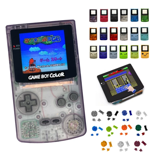 NINTENDO GAME BOY Color System GBC AMOLED OLED Q5 IPS Touchscreen LCD ...