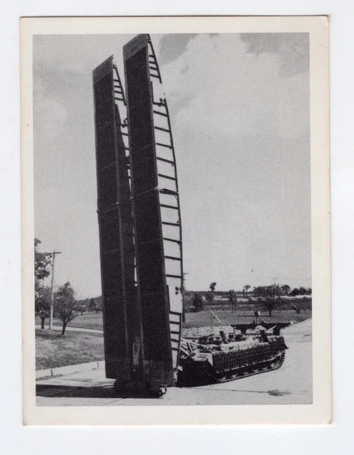 CAREERS IN THE AUSTRALIAN Army 1968. Centurion Tank adapted to a bridge ...