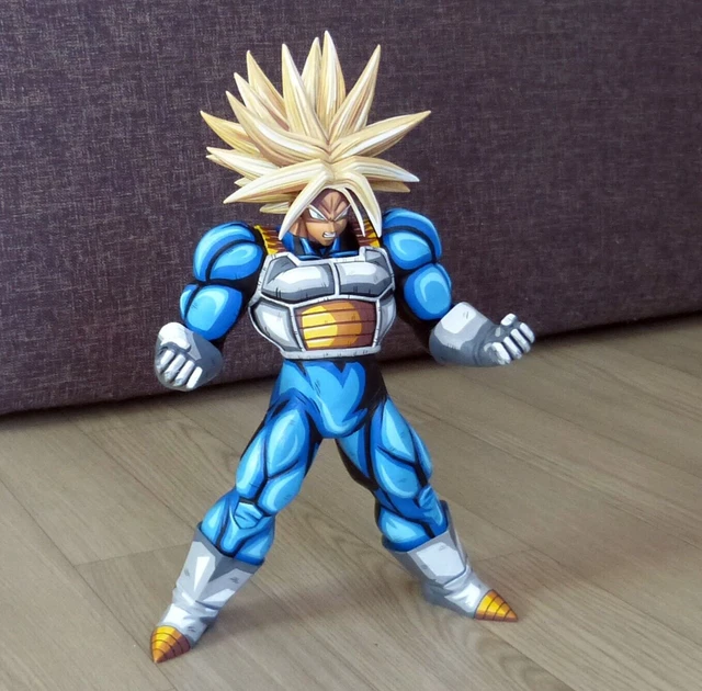 DRAGON BALL Z Super TRUNKS Masterlise Figure repaint 2D ichiban custom ...