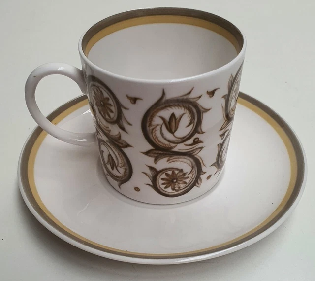 WEDGWOOD SUSIE COOPER Bone China Venetia Coffee Can Set Pattern C2039 ...