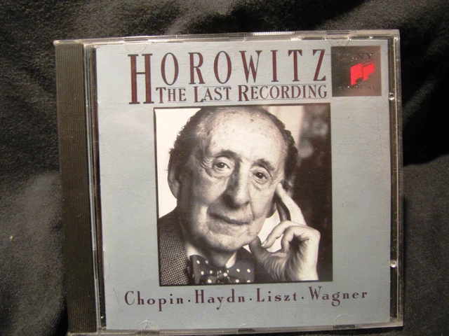 VLADIMIR HOROWITZ THE Last Recording Russian Piano CHOPIN HAYDN LISZT ...
