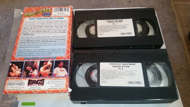 KING OF THE CAGE DESERT STORM two VHS set MMA £2.67 - PicClick UK