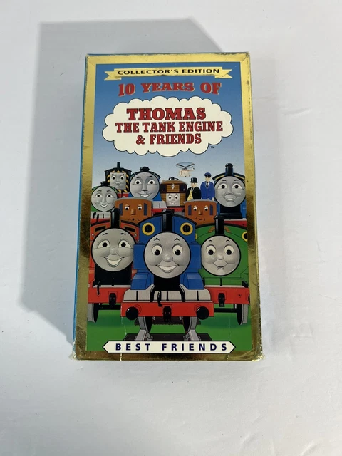 10 YEARS OF Thomas The Tank Engine & Friends Collectors Ed VHS Best ...