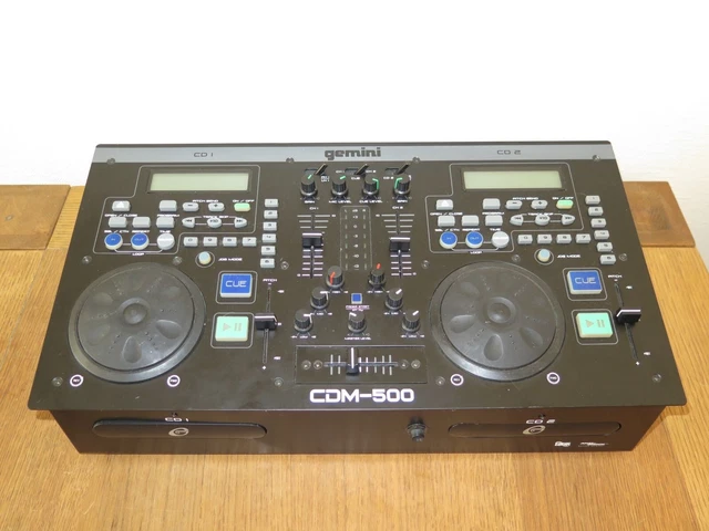 GEMINI CDM-500 TWIN CD DJ workstation / WORKS WELL £99.00 - PicClick UK