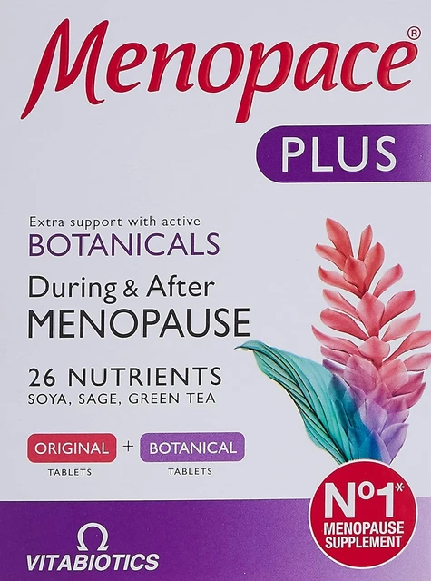 MENOPAUSE SUPPORT TABLETS, Menopace £9.88 - PicClick UK