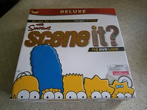 AMAZING SIMPSONS SCENE It? Genuine Original Deluxe Version In Very Good ...
