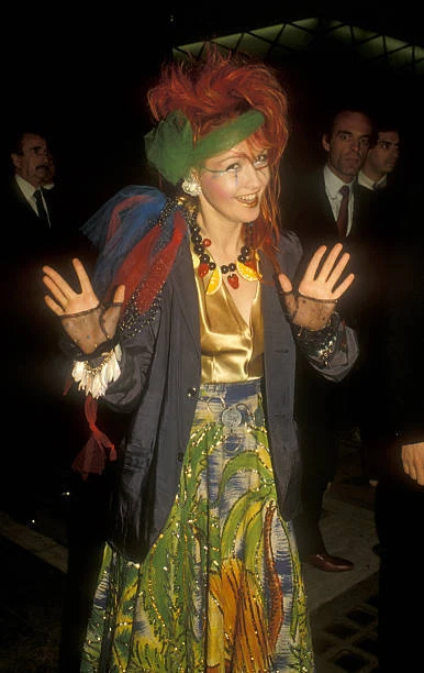 CYNDI LAUPER AT the Grammys in Los Angeles California on Februa .. Old ...