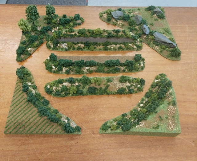 MODEL RAILWAY DIORAMA Landscape Pieces x7 £94.30 - PicClick UK
