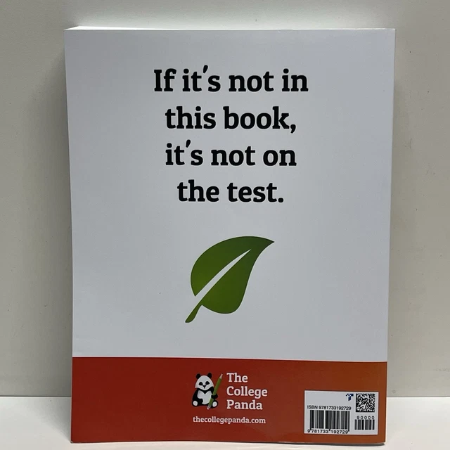 COLLEGE PANDA'S SAT Math : Advanced Guide and Workbook by Nielson Phu £ ...