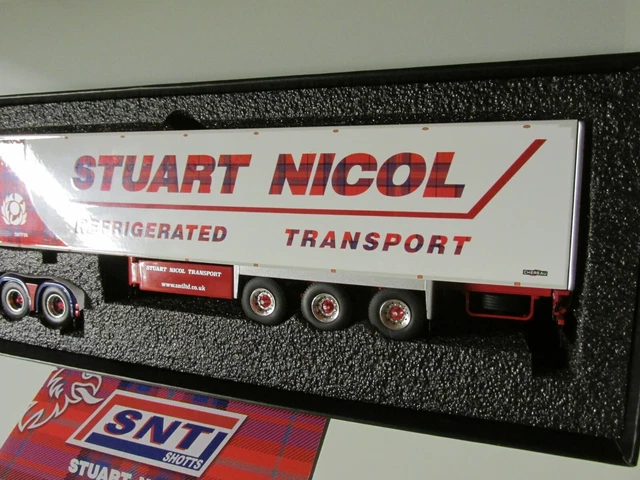 WSI SCANIA S H/Line + Fridge Trailer -Snt - Ltd Edition - 1:50 Scale £ ...