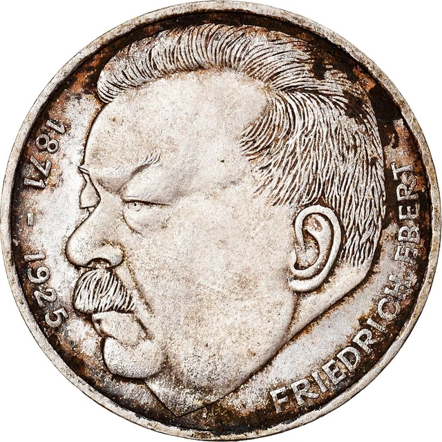 MONNAIE, RÉPUBLIQUE FÉDÉRALE allemande, 5 Mark, 1975, Hamburg, Germany ...