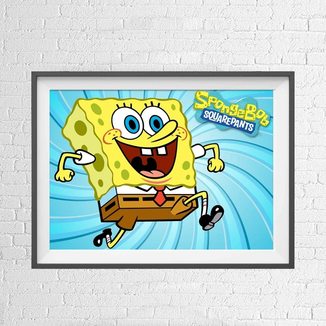SPONGEBOB SQUAREPANTS NICK KIDS POSTER PICTURE PRINT Sizes A5 to A0 ...