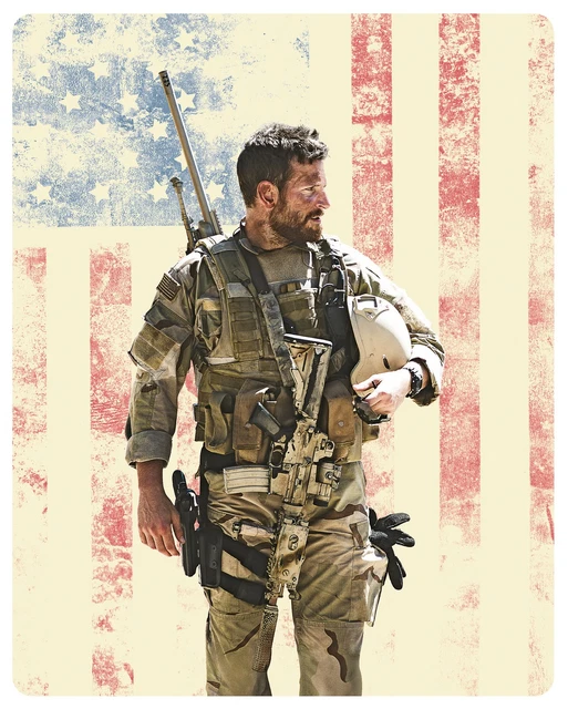 AMERICAN SNIPER (4K UHD Blu-ray) Sienna Miller Keir O'Donnell Navid ...